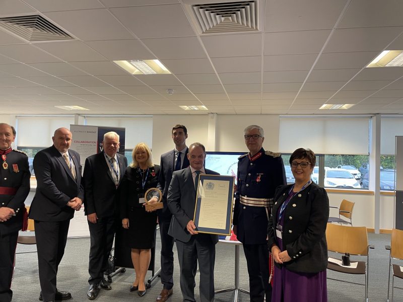 King's Award for Enterprise - Innovation - presented to Alfred H Knight ...